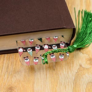 Christmas Bookmark Christmas Gnome for Party Favors and Gnome Stocking ...