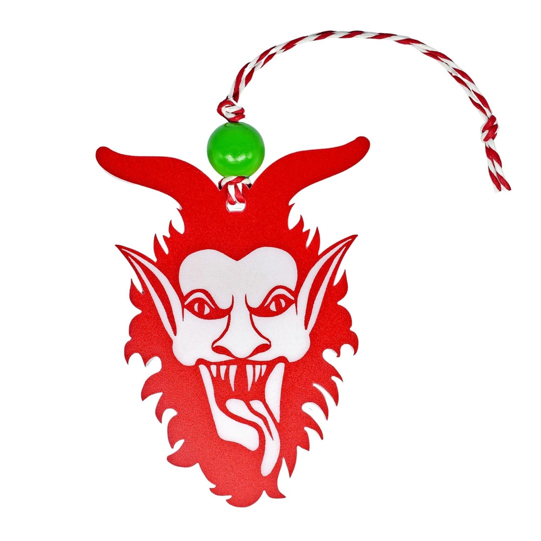 Krampus Ornament Laser Cut Ornament by Griffonco Gifts | Fantasy ...