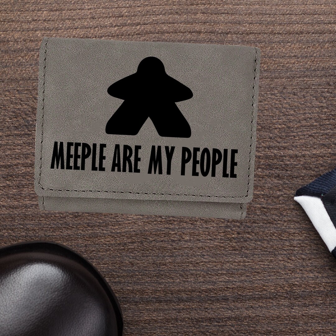 Meeple Are My People Trifold Wallet is an Excellent Stocking Stuffer or ...