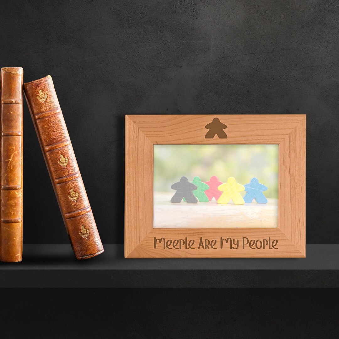 Board Game Decor Meeple Photo Frame for Tabletop Gaming Board Game ...