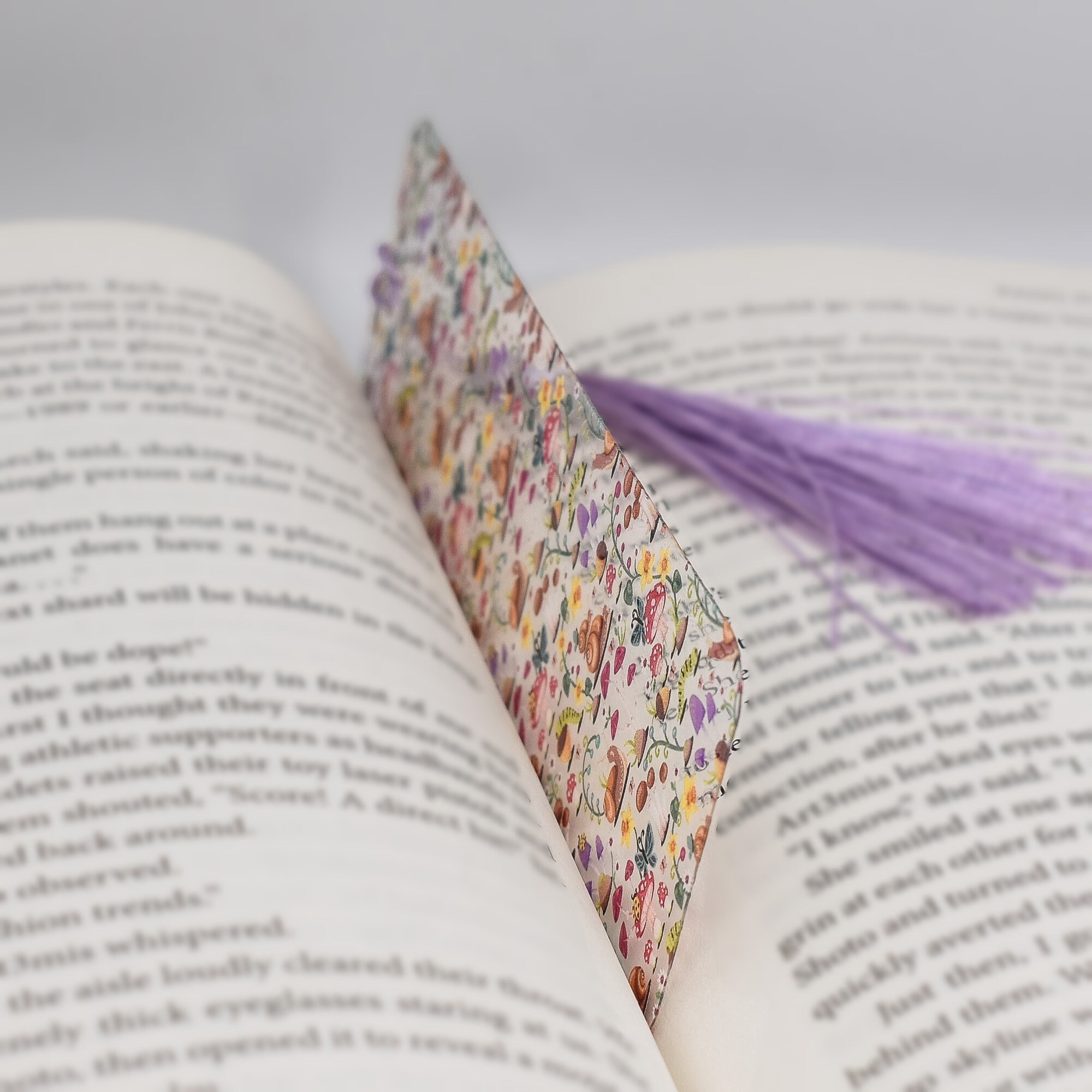 Cute Bookmark With Snails and Mushrooms is Used for Teacher Gifts ...