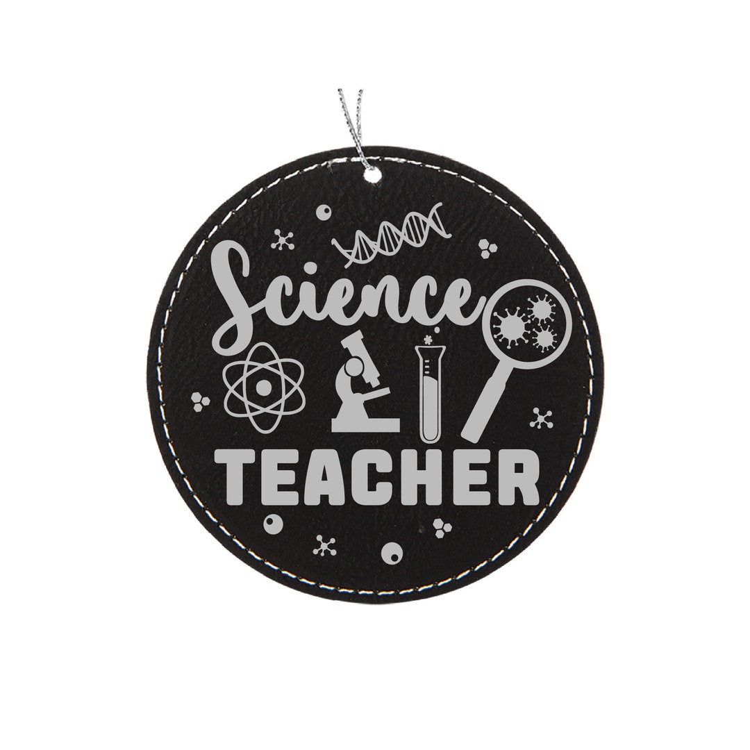Personalized Science Teacher Ornament for Bulk Teacher Gift Ideas for ...