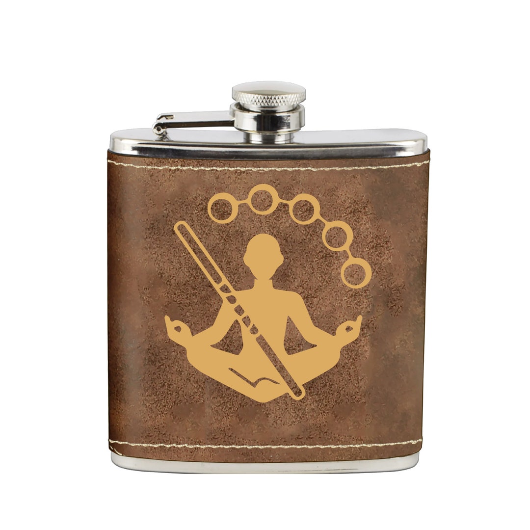 DND Monk Gifts Personalized Flask Monk Flask D&D Dungeons and Dragons ...