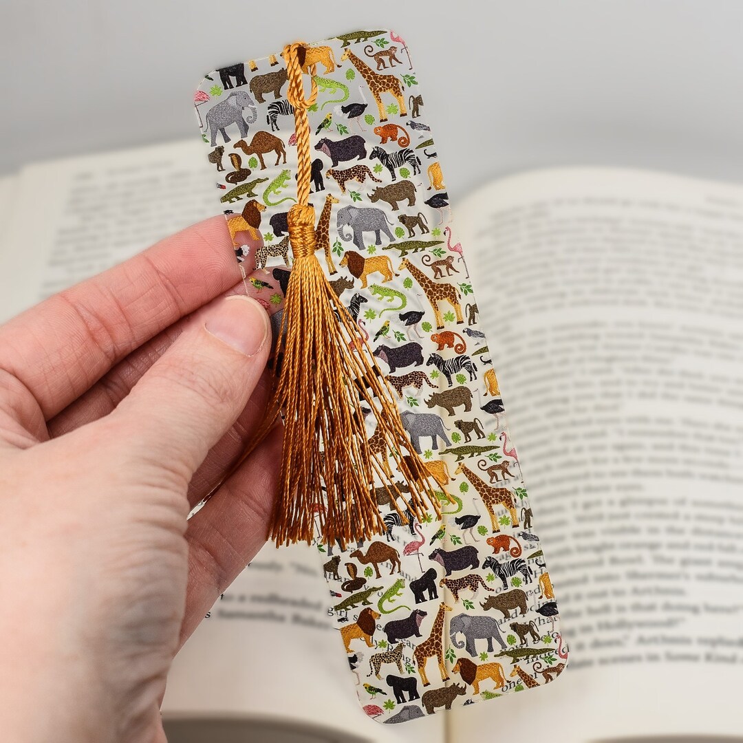 Cute Bookmark With Zoo Animal is Used for Teacher Gifts Basket or ...