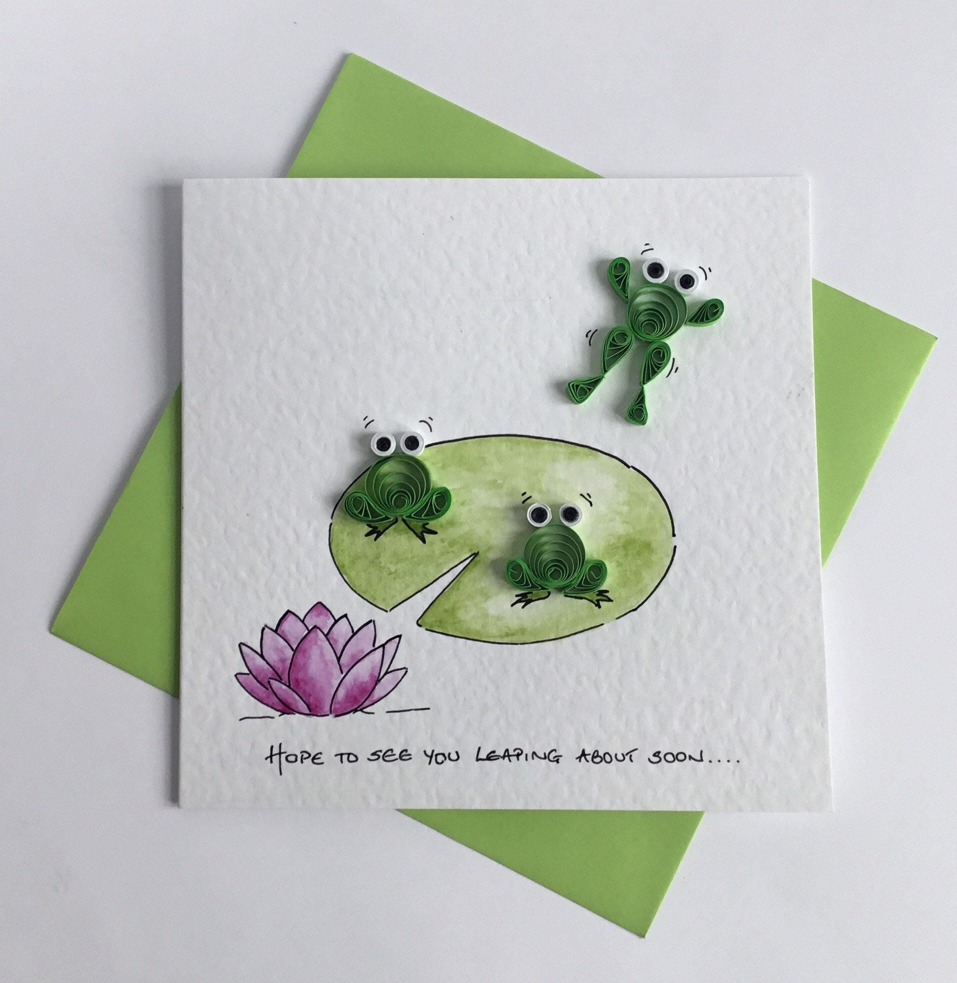 Get Well Soon Frog