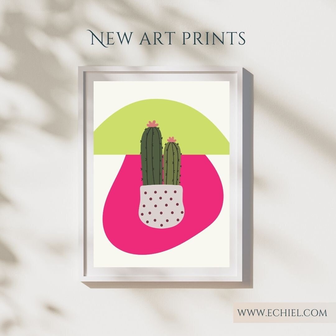 PLANT II Plants Poster Home Plant Label Gift Plant Decor Botanical Wall ...