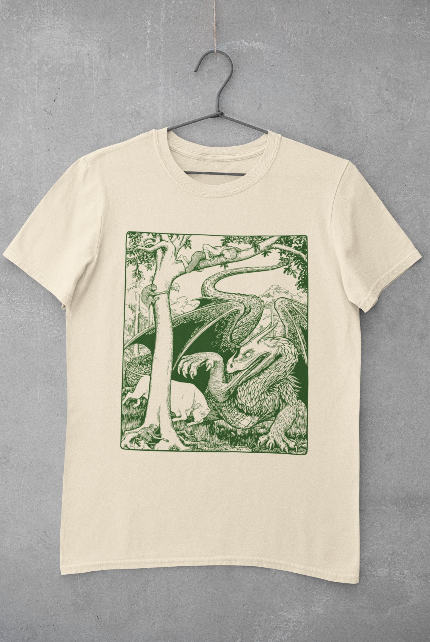 Medieval Fantasy Dragon T-shirt Folklore Mythology Fairytale - Etsy