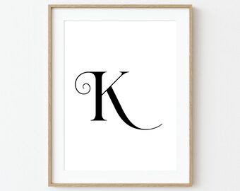 The Letter K Fancy