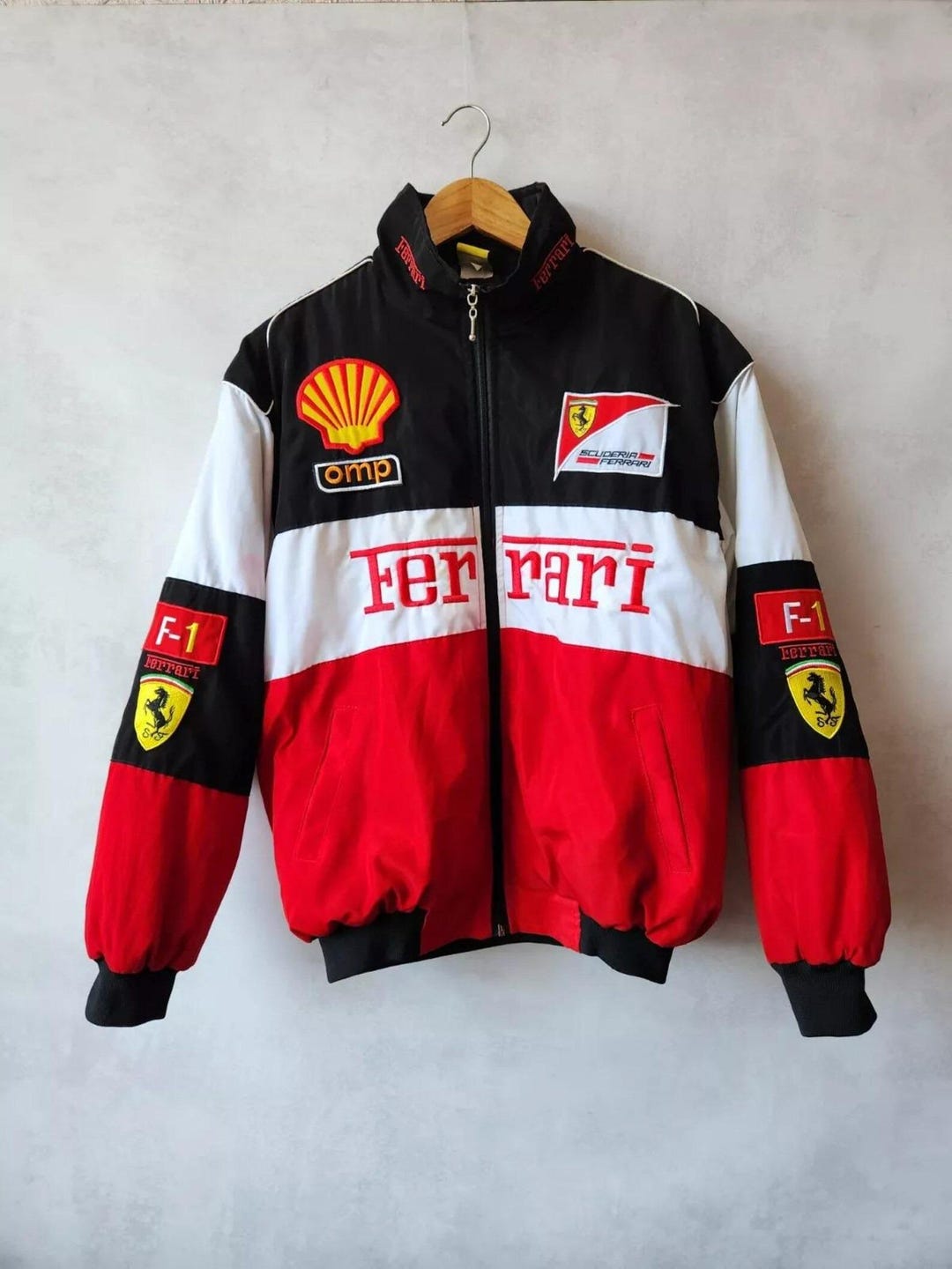 Ferrari Jacket,vintage F1 Jacket,racing Pilot Jacket,old School,formula ...