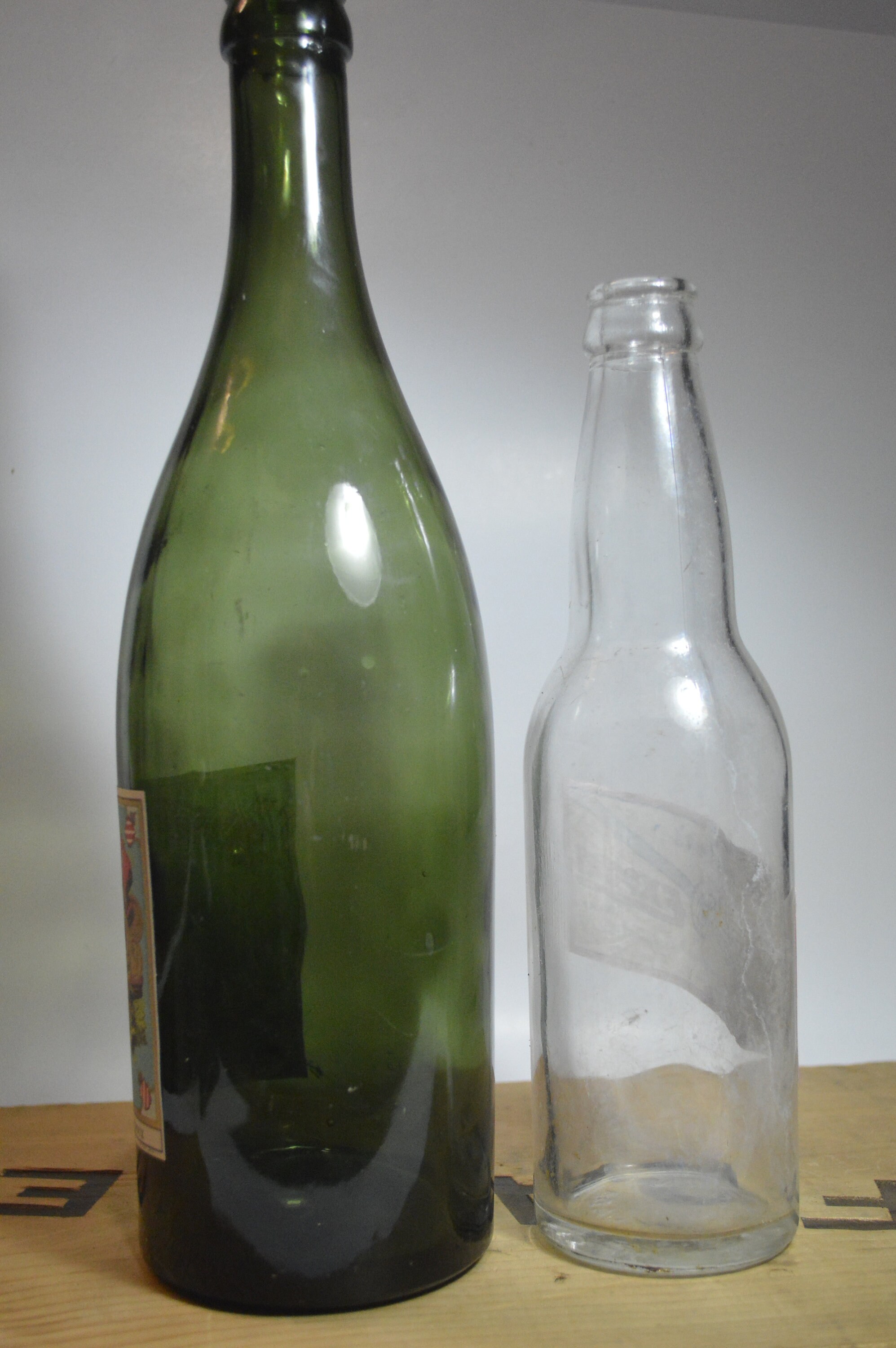 Antique Alcohol Bottles With Reproduction Labels Genuine Antique ...