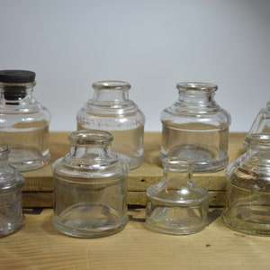 Antique Inkwells Lot of 8. Vintage Ink Bottles Lot - Etsy