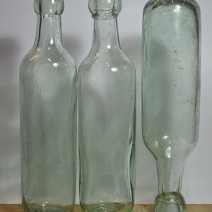 Antique 1890s Round Bottom Bottle Mineral Water / Soda Bottles Lot of 3 ...