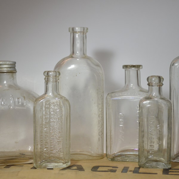 Old Pharmacy Bottles - Etsy