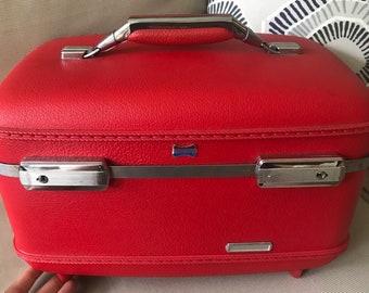 Leather Train Case | Etsy