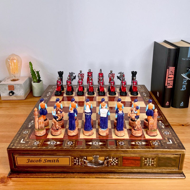 Medieval Chess Set - Etsy