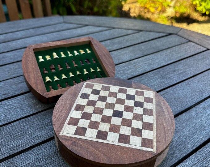 Mini Chess Set - Etsy