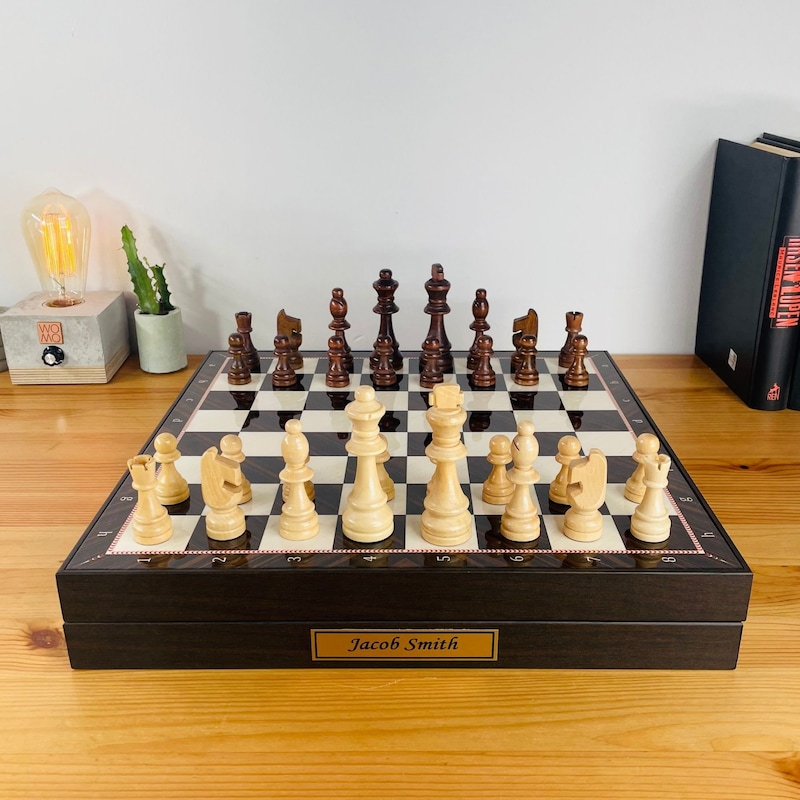 Large Chess Board - Etsy