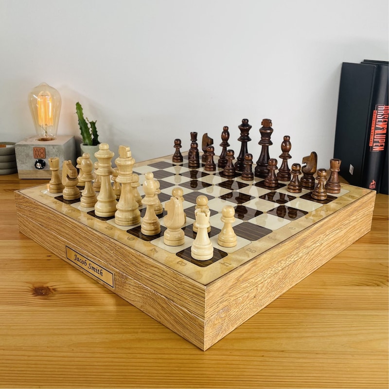 3 in 1 Checker Chess - Etsy