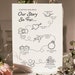 Custom Relationship Timeline Print, Anniversary Gift, Love Story Art ...