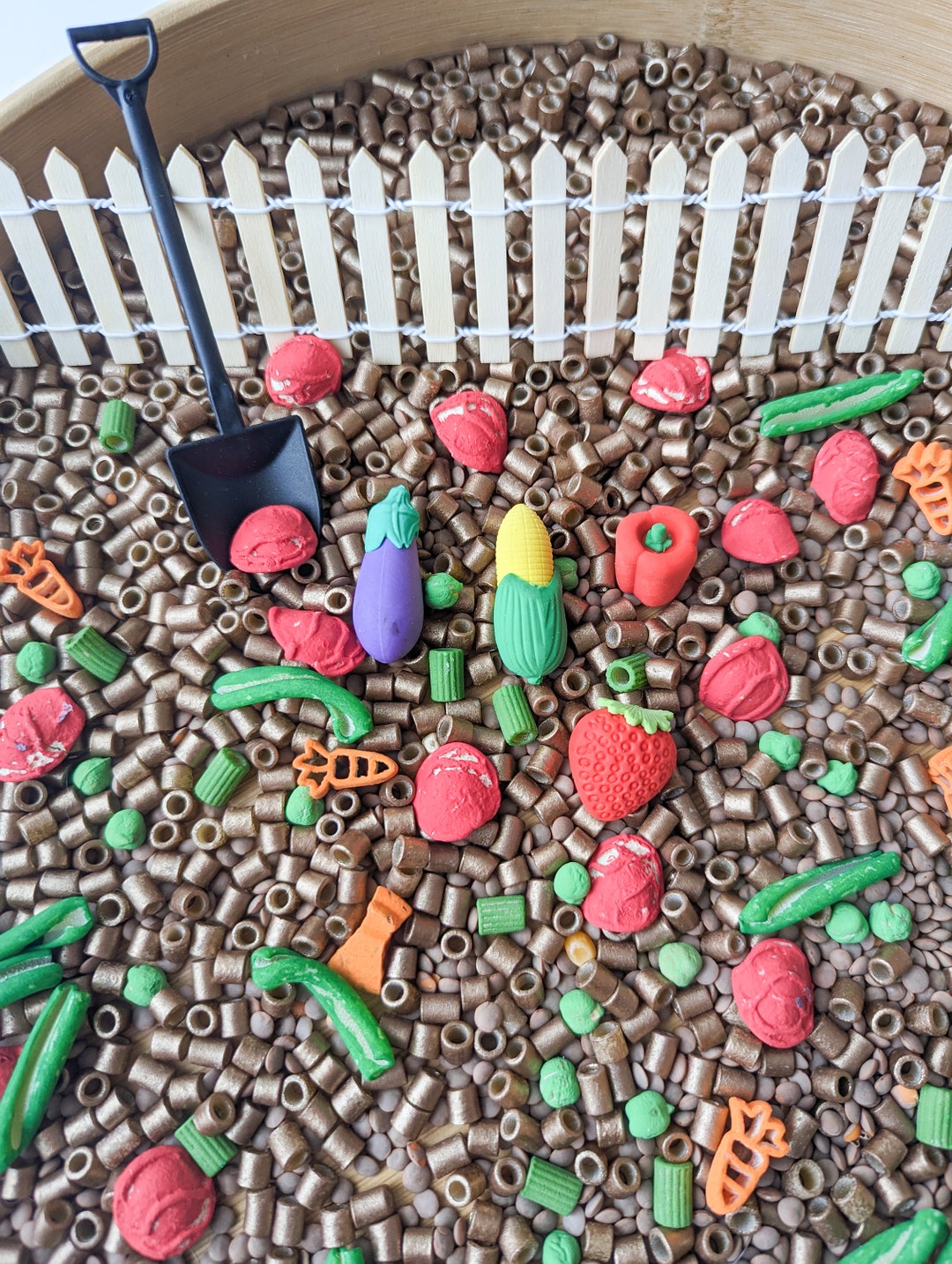 Garden Pour and Play Lot I Garden Sensory Bin Spring Sensory Filler - Etsy