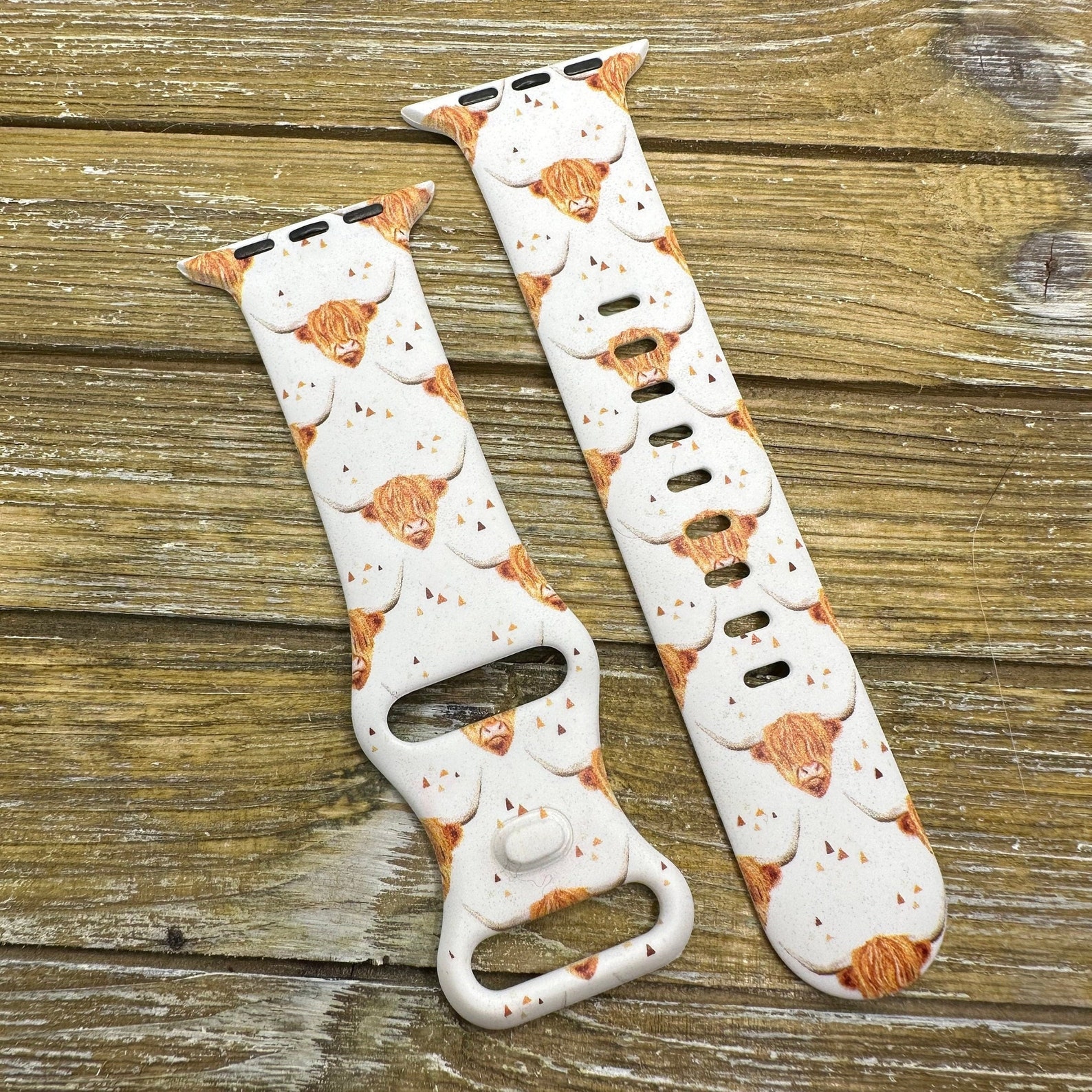 Highland Cow Watch Band for Apple Samsung 4western Boho Iwatch - Etsy