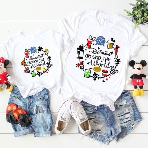 Disney Villain Drinking Shirts Disney Drinking Around The Etsy