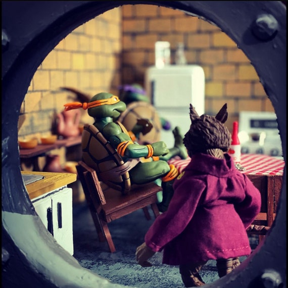 Tmnt Sewer Lair Art
