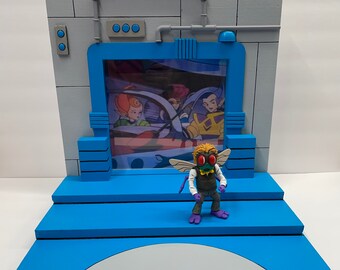 Technodrome Diorama - Etsy