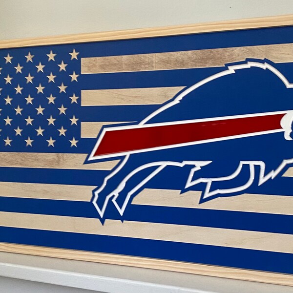 Buffalo Bills Wooden Sign - Etsy