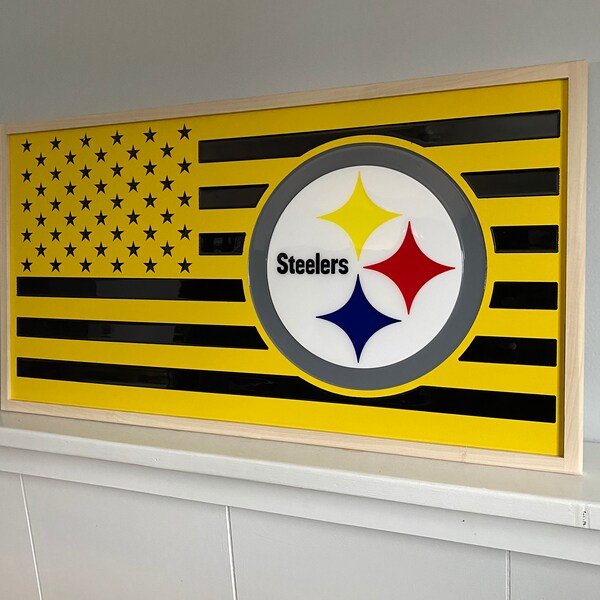 Steelers Wood Sign - Etsy