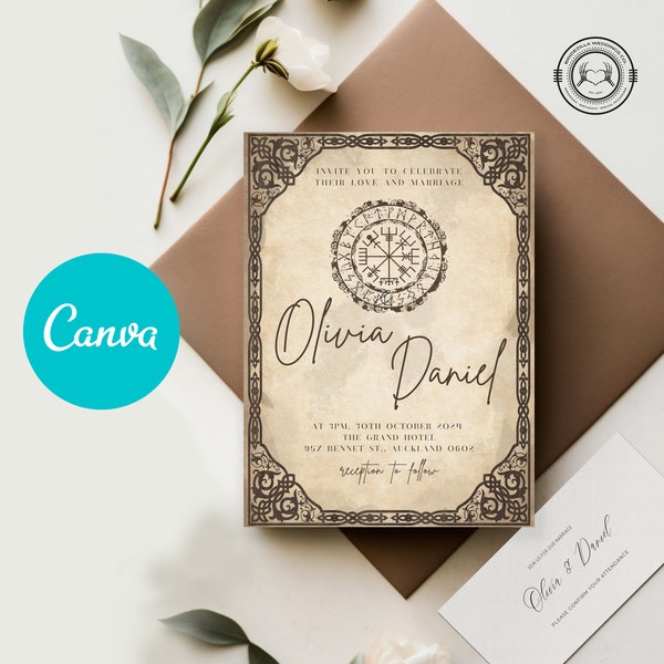 Viking Wedding Invitations - Etsy