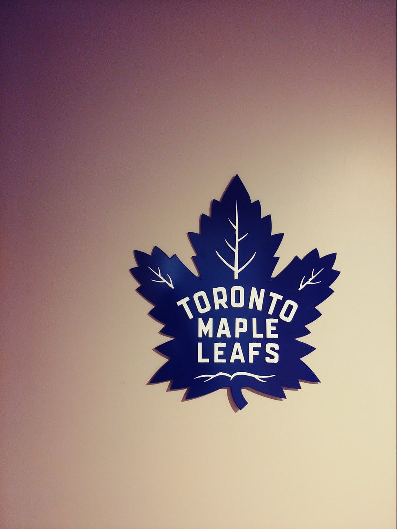 Toronto Maple Leafs Sign - Etsy