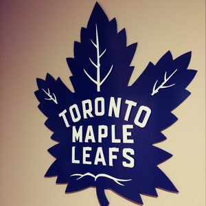 Toronto Maple Leafs Sign - Etsy
