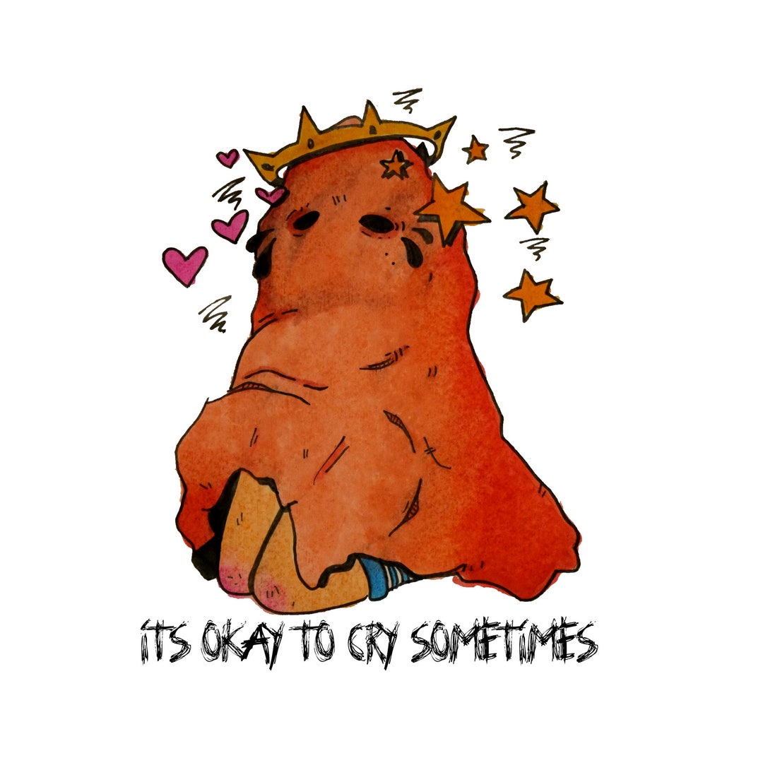 It's Okay to Cry Sometimes 6x4 Print - Etsy
