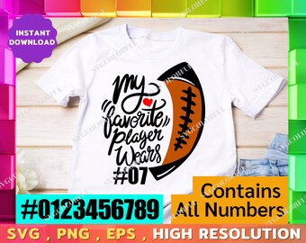 Favorite Player Svg | Etsy