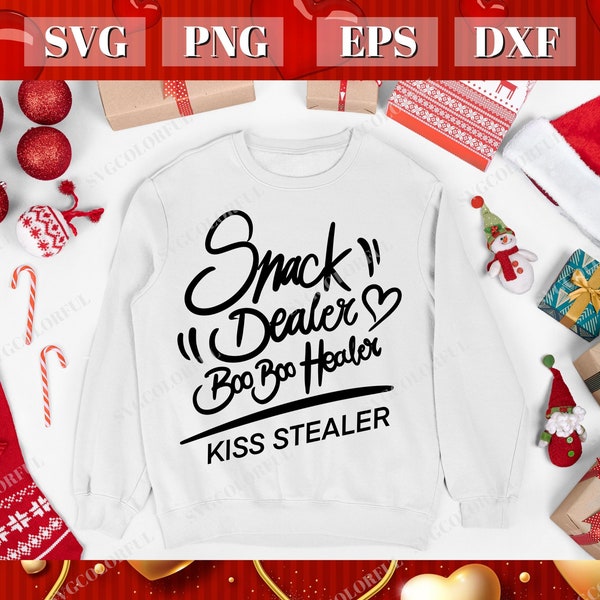 Snack Dealer Boo Boo Healer Kiss Stealer - Etsy