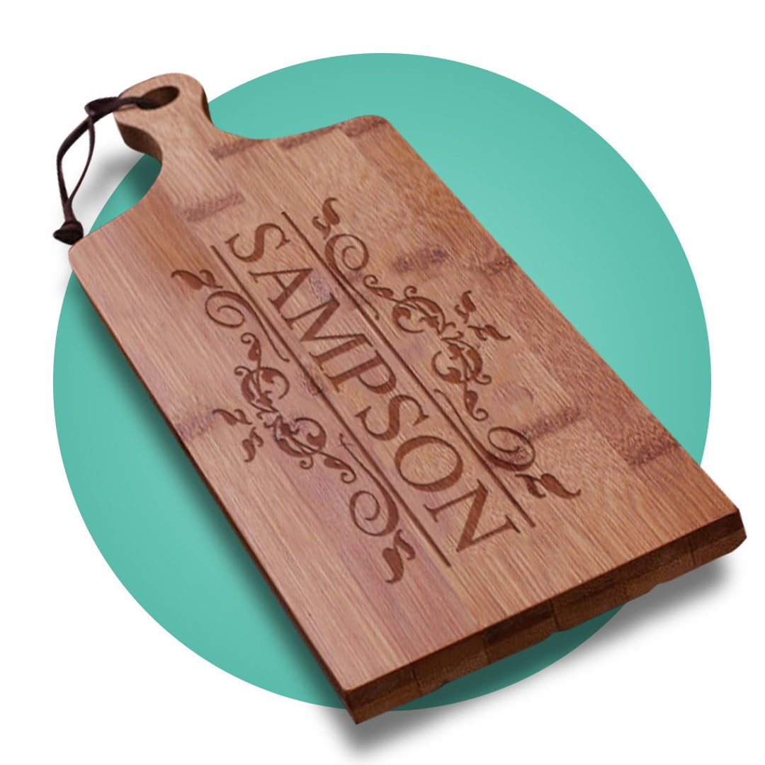 Personalized Chefs Bread & Cheese Cutting Board - Etsy.de