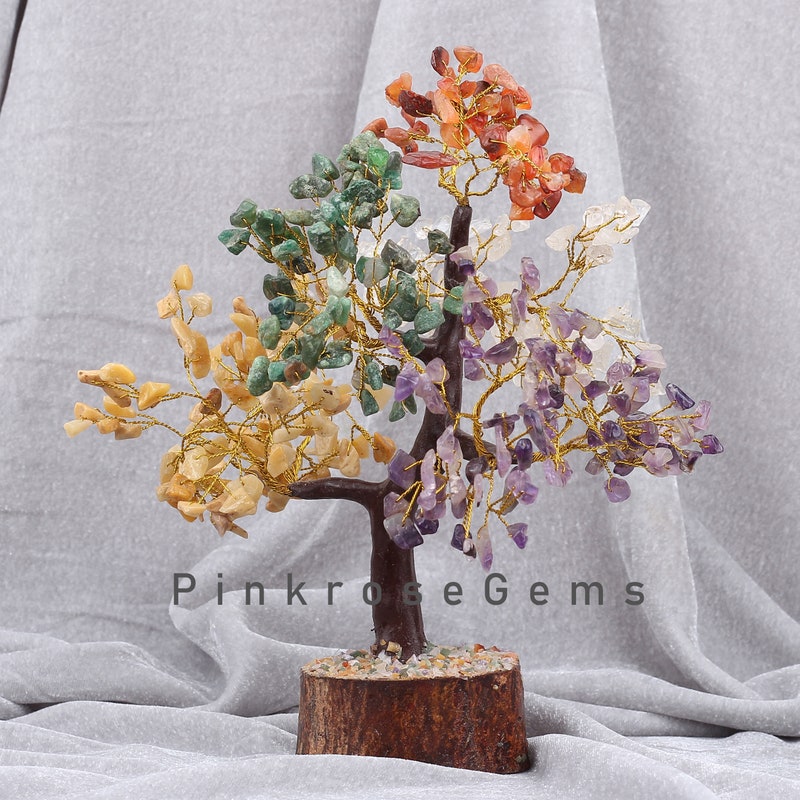 Gemstone Tree - Etsy