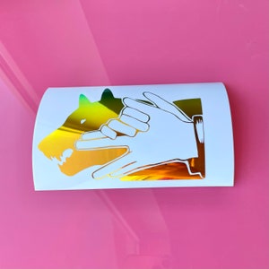 Demon Dog Hand Sign Vinyl Decal - Etsy