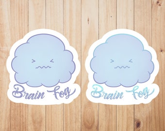 Brain Fog Stickers - Etsy