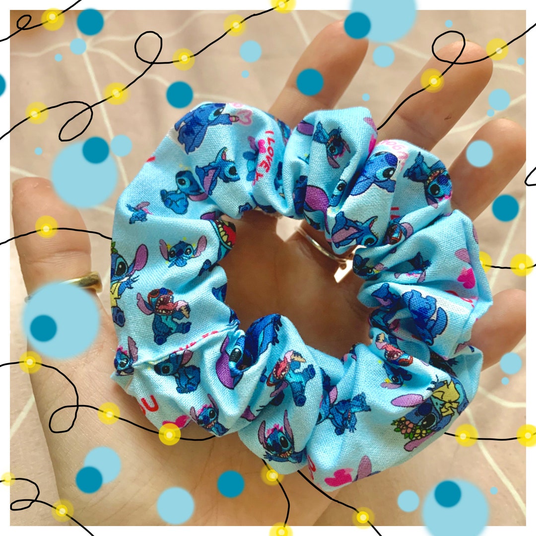 Stitch Inspired Scrunchie - Etsy