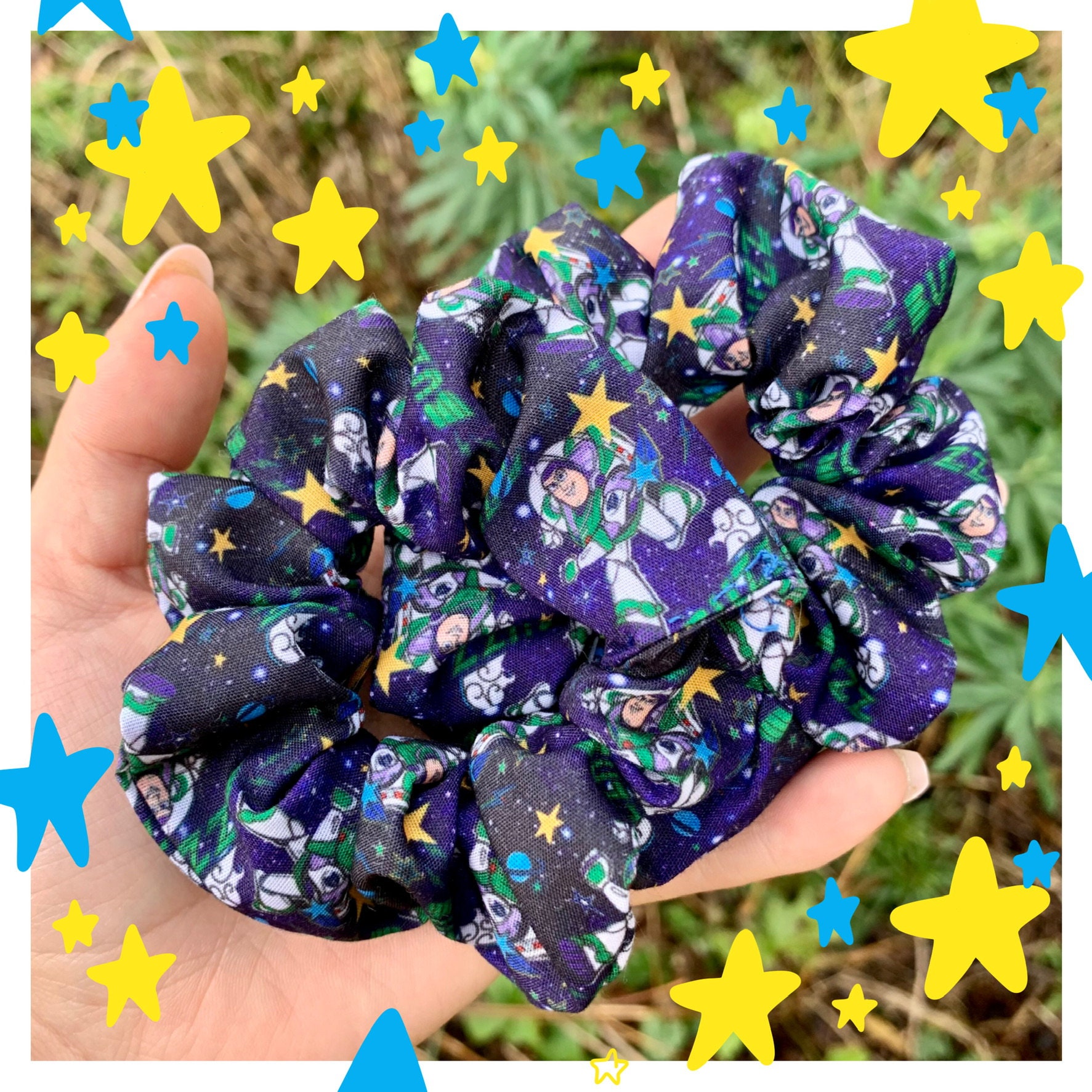 Buzz Lightyear Inspired Scrunchie/hair Tie - Etsy