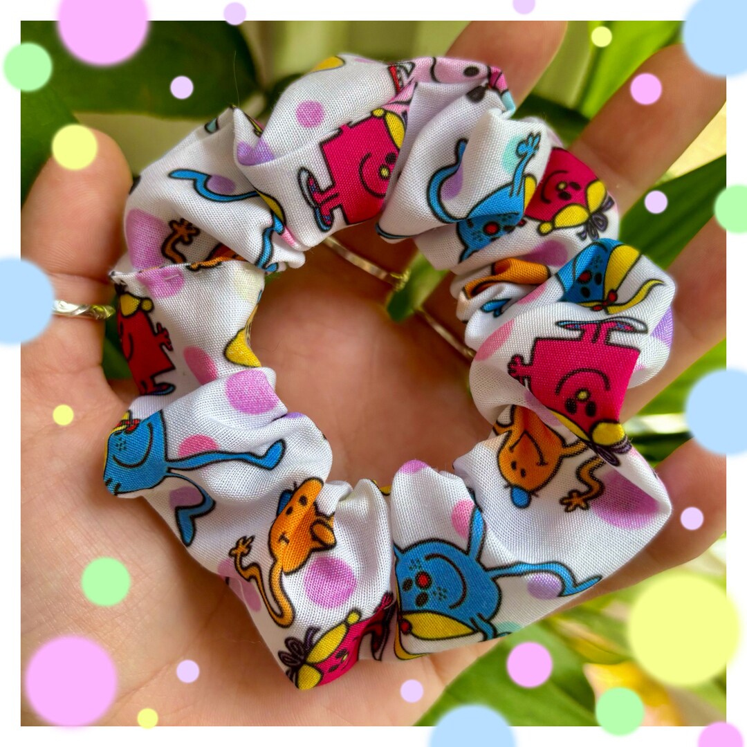 Mr Men and Little Miss Scrunchie/hair Tie - Etsy