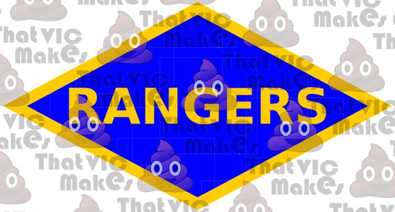 WWII Ranger Diamond SVG PNG jpeg | Etsy