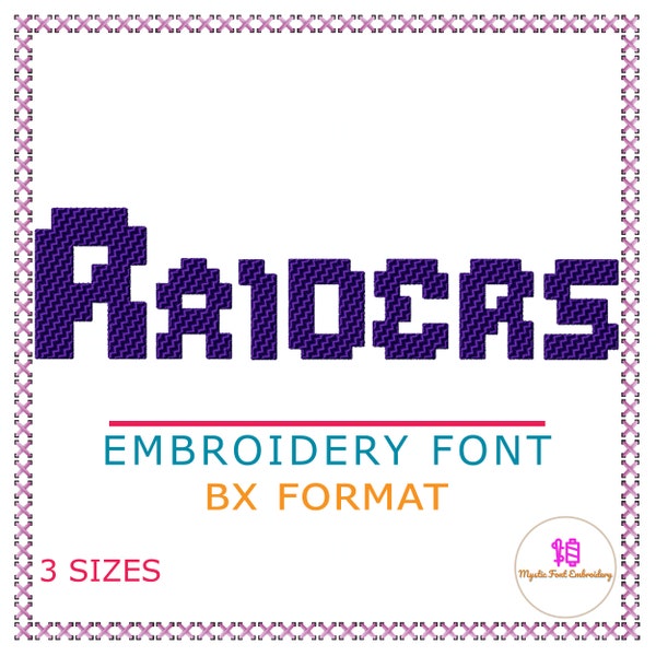 Raiders Font - Etsy