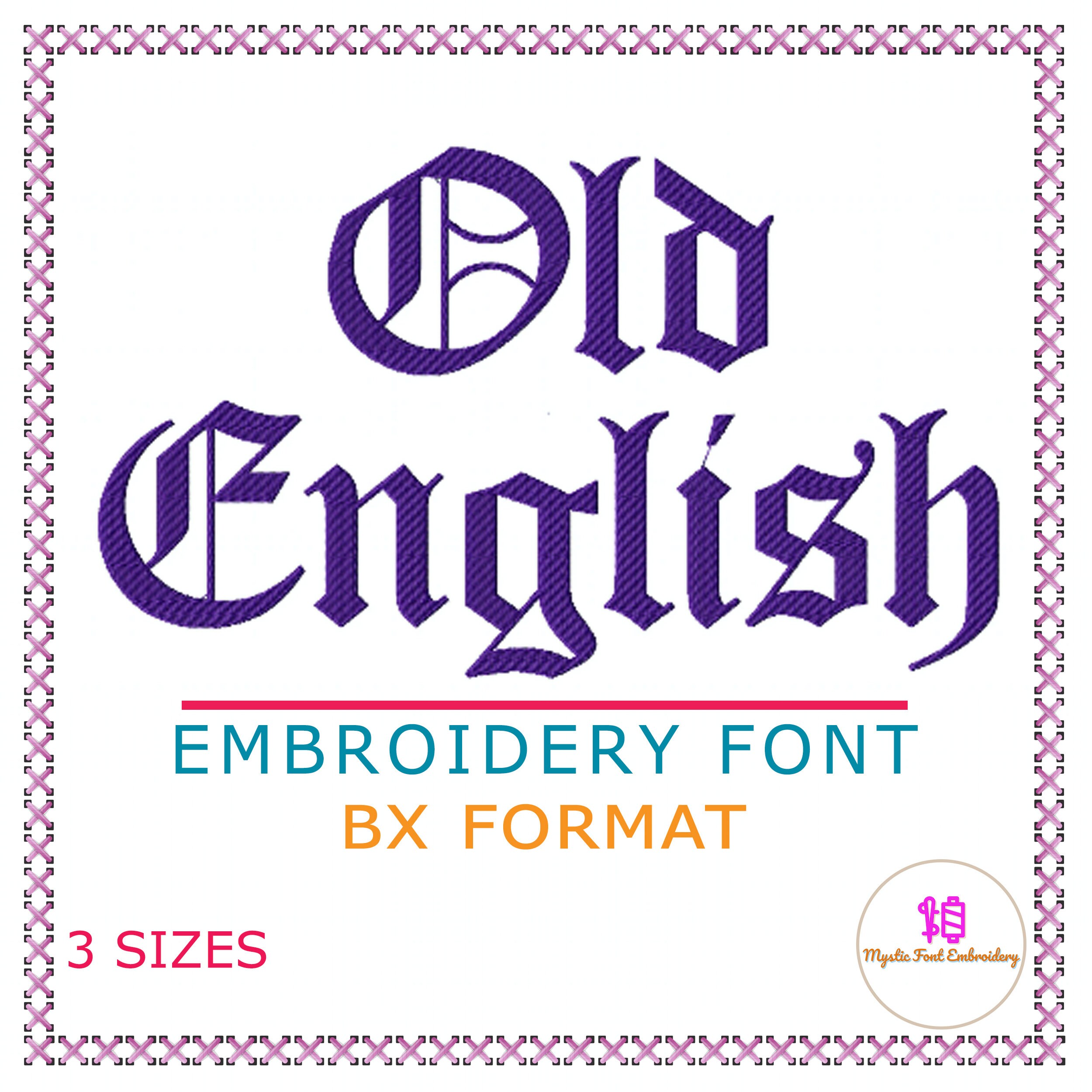 Old English Script Font Generator