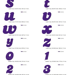 Retro Bubble Embroidery Font, Machine Embroidery Fonts, 3 Sizes ...