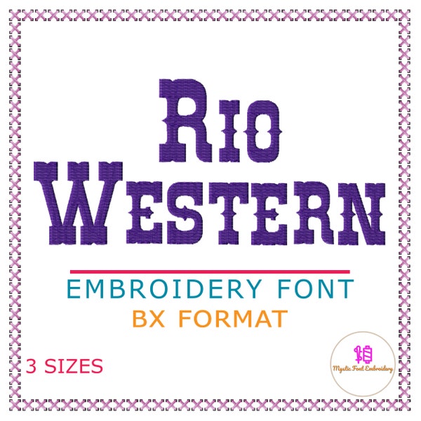 Western Font - Etsy