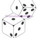 Dice Stencil Airbrush Art Stencil Artists Dice Template Available in 7 ...