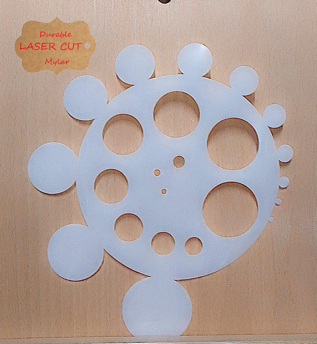 Circles Stencil Template Airbrush Art Stencil Artists Circle Template ...